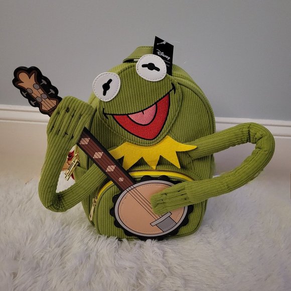 Disney | Bags | Kermit The Frog Banjo Backpack | Poshmark